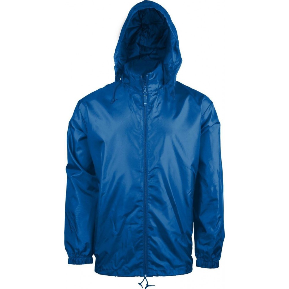 Printed UNLINED WINDBREAKER, Light Royal Blue, 2XL (Jackets)
